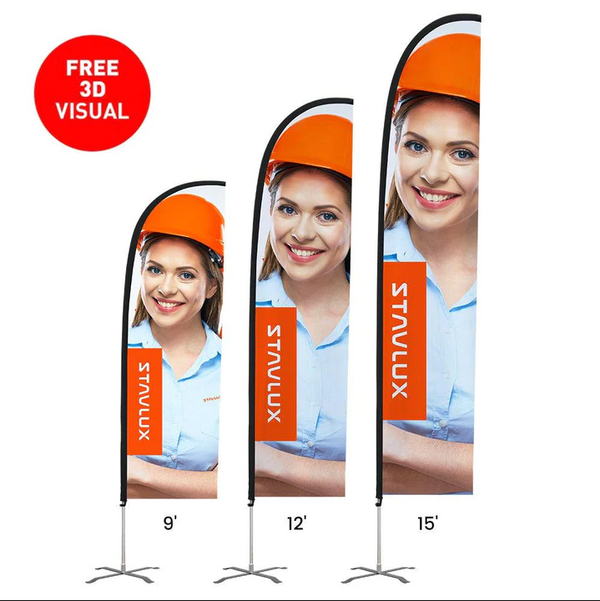 Premium Straight Flags – Freedom Printing & Apparel